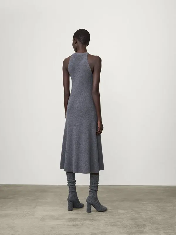 LISA YANG The Patricia Dress - Graphite