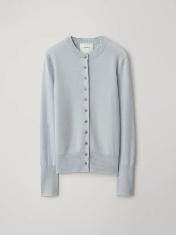 LISA YANG STORE The Nellia Cardigan - Blue