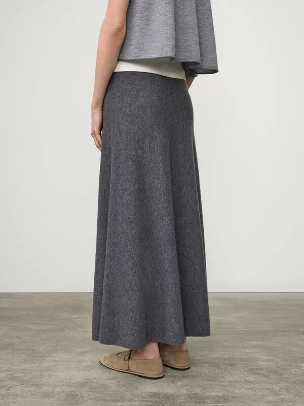 LISA YANG STORE The Torie Skirt - Graphite