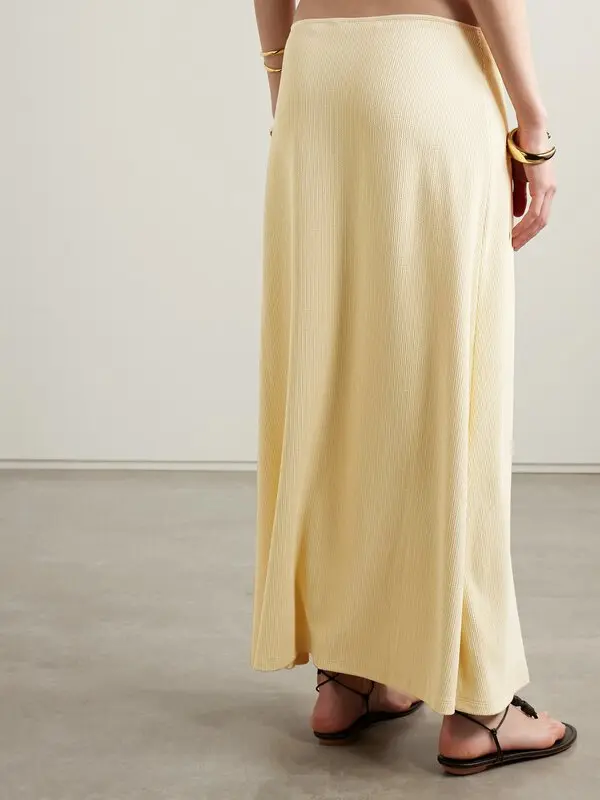 Johanna Ortiz Keel Embellished Maxi Skirt - Neutrals