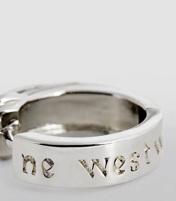 VIVIENNE WESTWOOD Bobby Single Hoop Earring