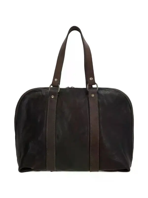 Guidi Grainy Shoulder Bag