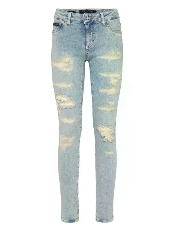 Philipp Plein High-waist Skinny Jeans