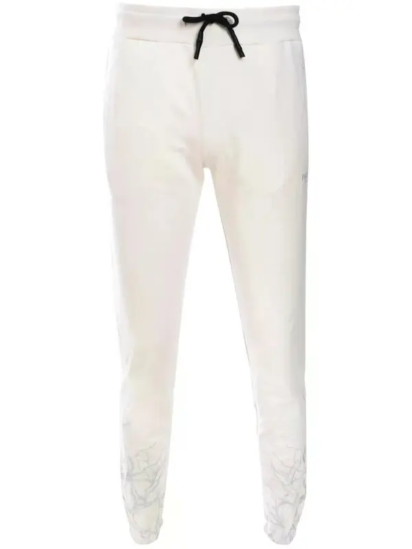 PHOBIA Lightning-embroidered Track Pants