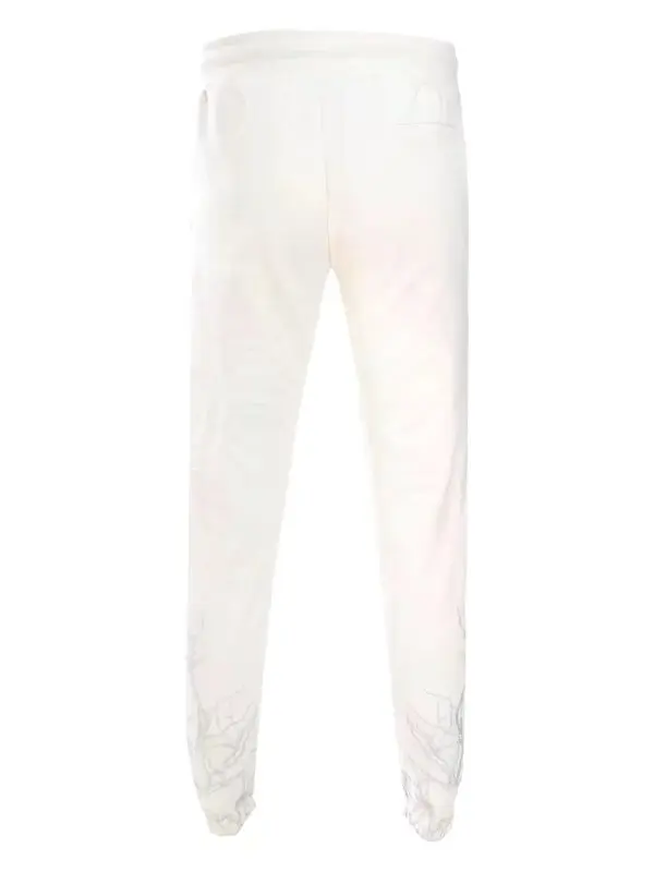PHOBIA Lightning-embroidered Track Pants