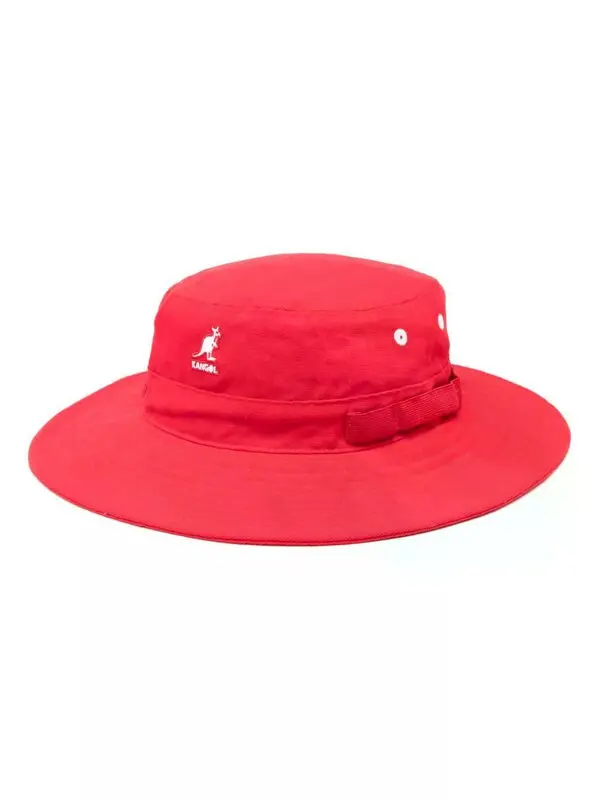 KANGOL Utility Cords Jungle Hat - Red