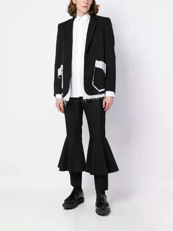 CDG Flared-leg Tailored Trousers