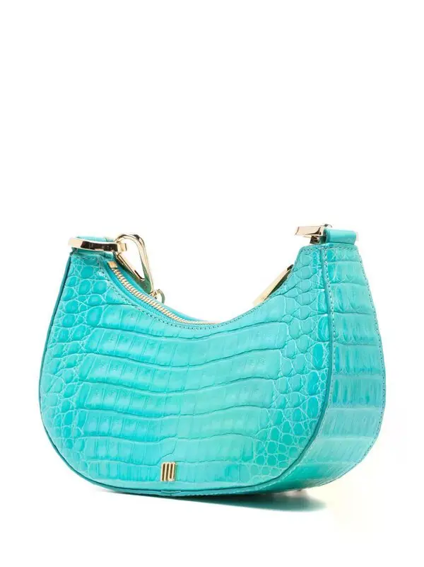 MARIA OLIVER Crocodile-embossed Crossbody Bag