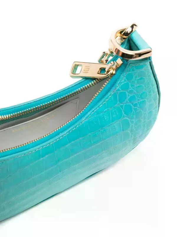 MARIA OLIVER Crocodile-embossed Crossbody Bag