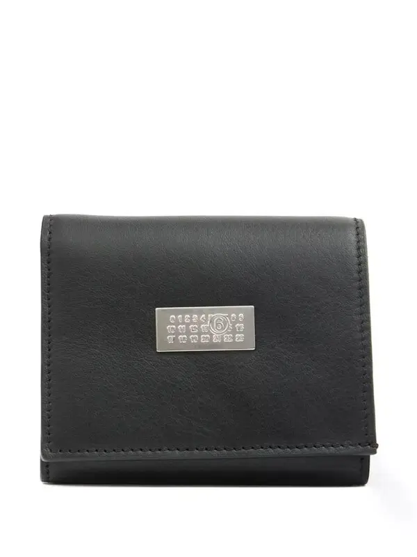 MAISON MARGIELA Numbers-plaque Wallet - Black