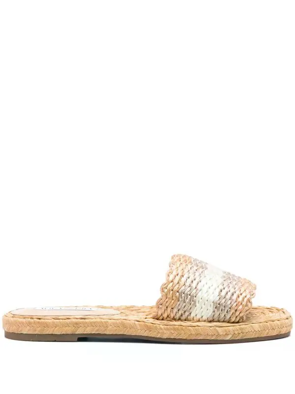 AQUAZZURA Pya Slides - Neutrals