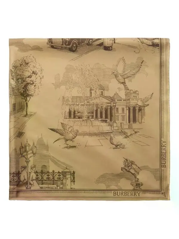 Burberry London Landmarks Scarf