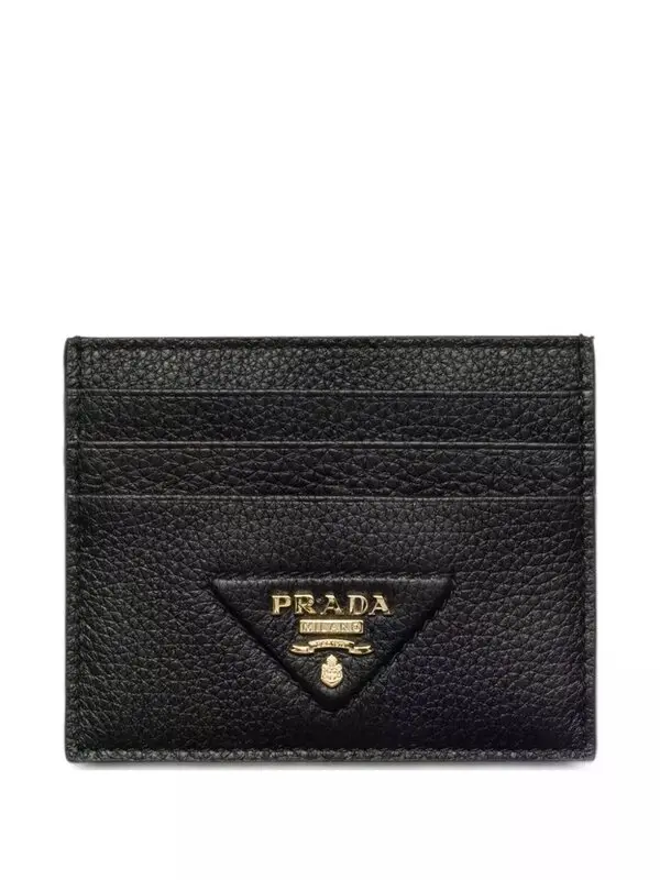 Prada Textured Cardholder - Black