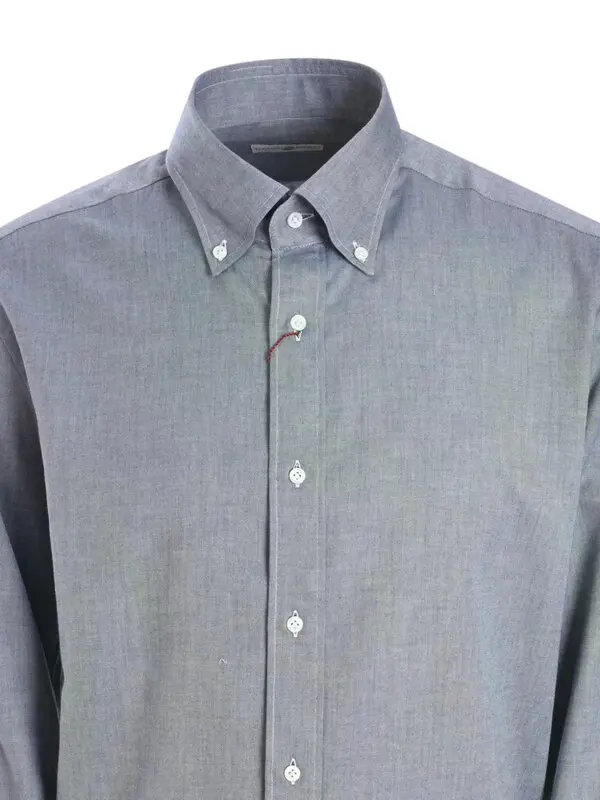 Luciano Barbera Button-down Shirt - Blue
