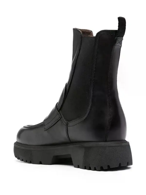 NEROGIARDINI Calf-length Leather Boots