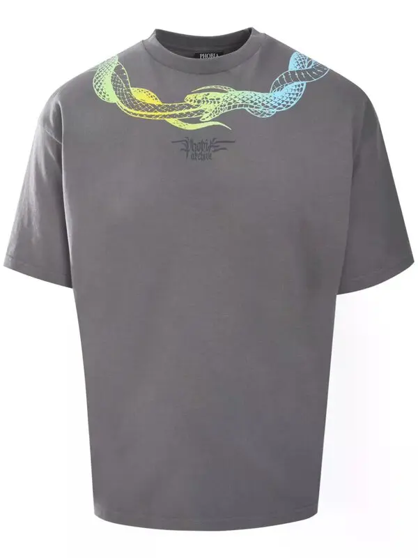 PHOBIA Circle Snake T-shirt