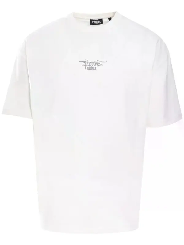 PHOBIA Logo-print T-shirt - White