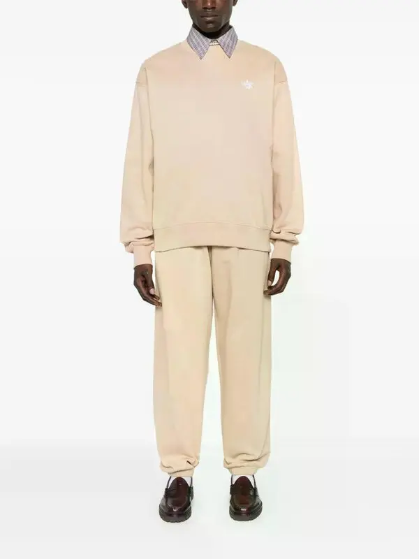 WALK IN PARIS Fleece Crew-neck Sweatshirt