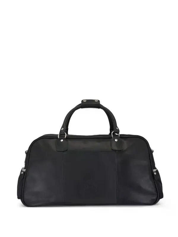 Ghurka Leather Holdall - Black