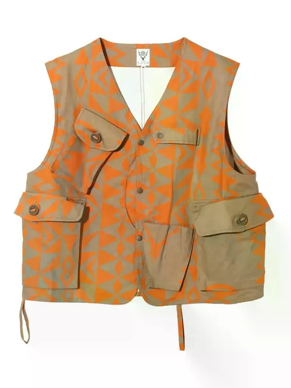 SOUTH2 WEST8 Tenkara Vest - Neutrals