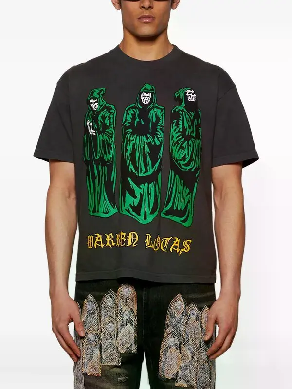 Warren Lotas Praying Druids T-Shirt - Black | Editorialist