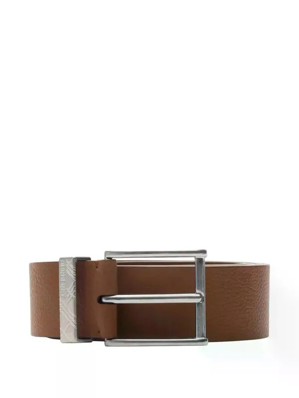 Burberry Leather Belt - Brown