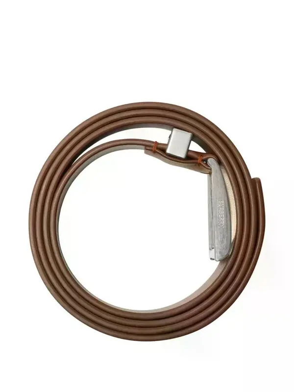 Burberry Leather Belt - Brown