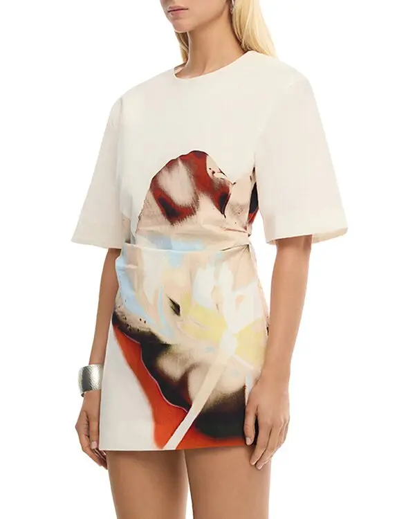 Significant Other Astryd Mini Dress In Cinnamon Fleur - 60% Off |  Editorialist