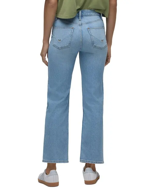 Hudson Jeans Remi High-rise Straight-leg Jeans - Americana