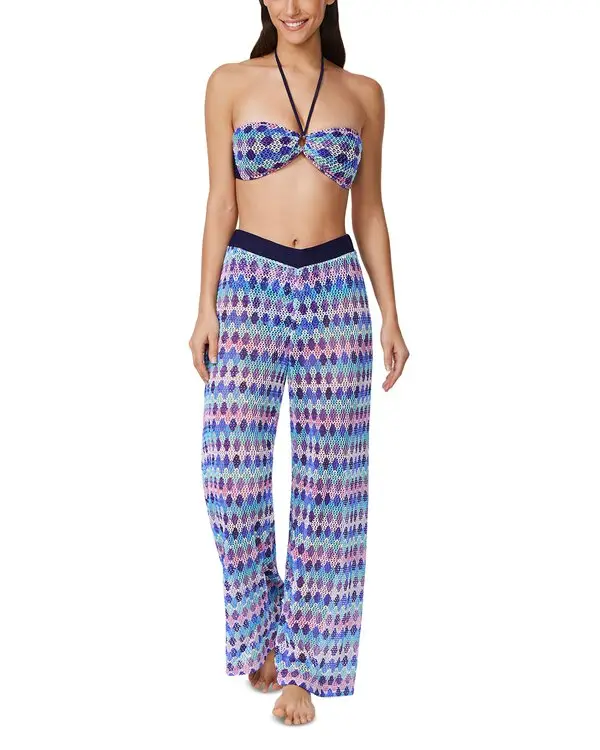 GOTTEX Printed Cover Up Pants
