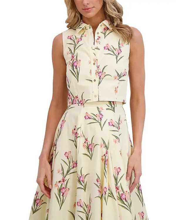 Ted Baker London Sleeveless Button-up Shirt