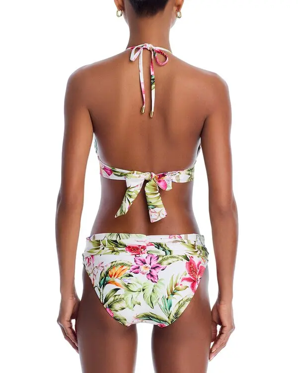 La Blanca Polynesian Halter Bikini Top