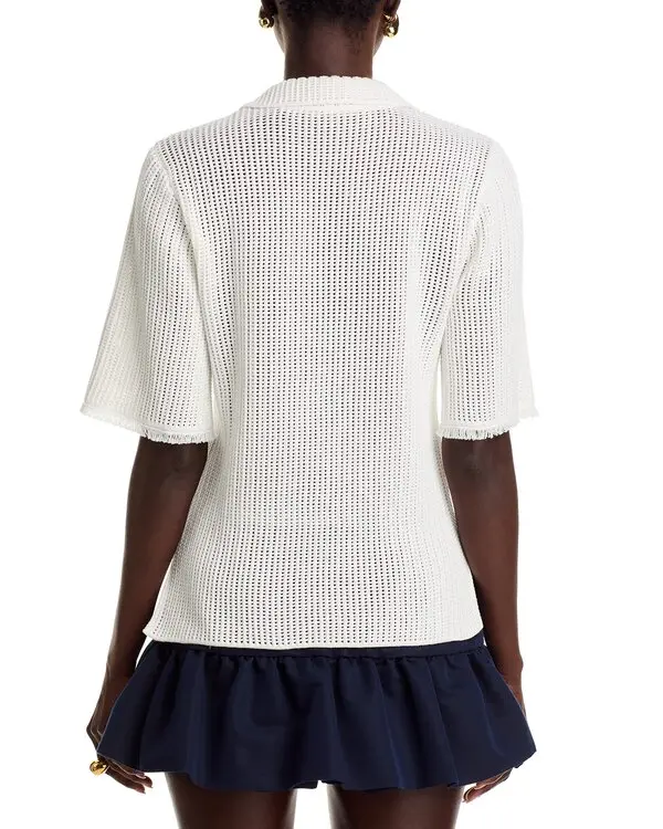 Kobi Halperin Lennon Split Neck Sweater