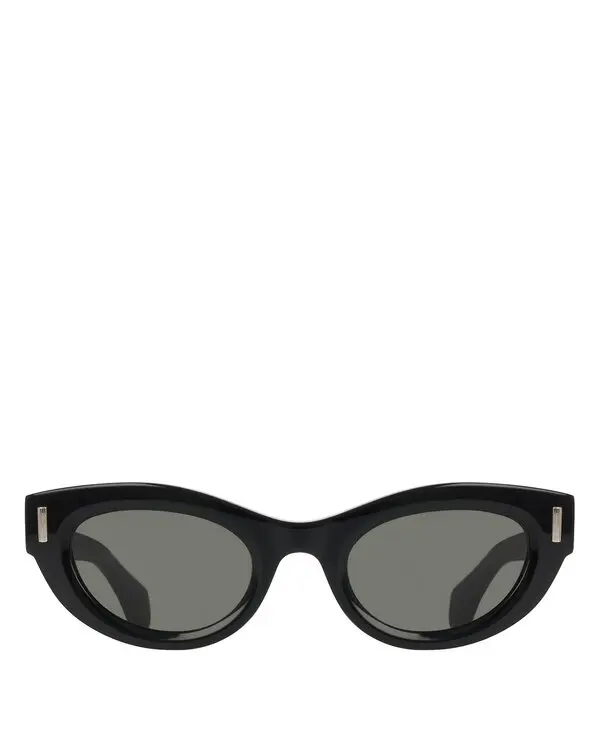 FERRAGAMO Rivet Cat Eye Sunglasses - Black