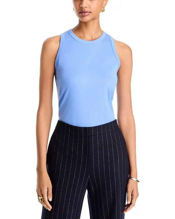 Lafayette 148 New York Tank Top - Blue Hydrangea
