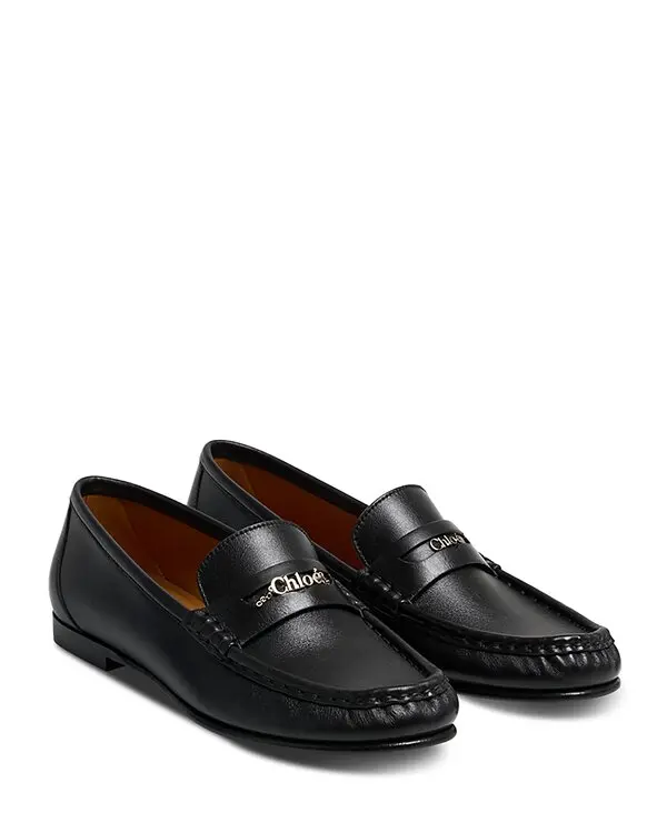 Chloé Loafer Flats - Black