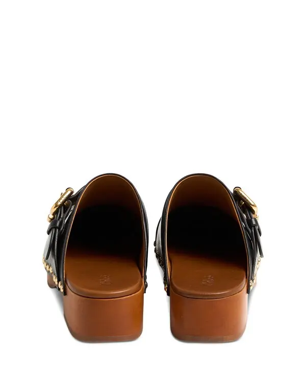 Chloé Jeannette Clogs - Black