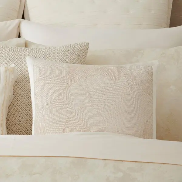 Donna Karan New York Home Cord Swirl Decorative Pillow, 20 X 20