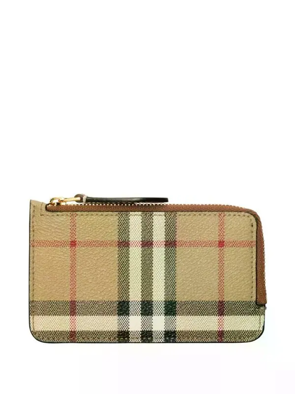 Burberry Vintage Check Cardholder - Neutrals
