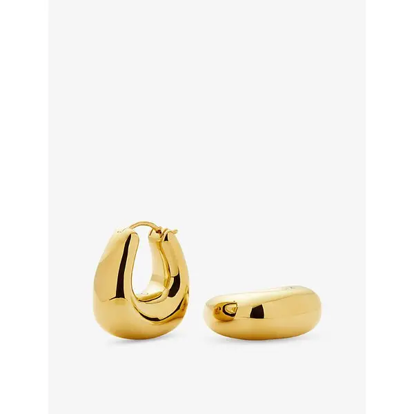 MISSOMA Sculptural Hoop Earrings - Gold