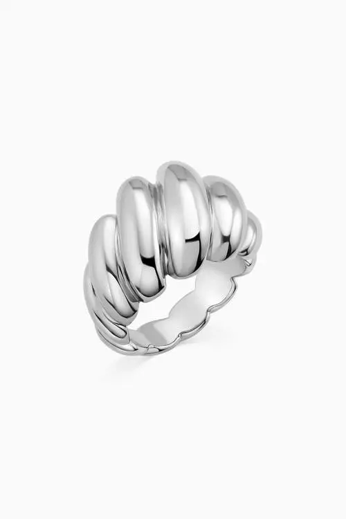 ORADINA Sterling Lady Finger Ring - Silver
