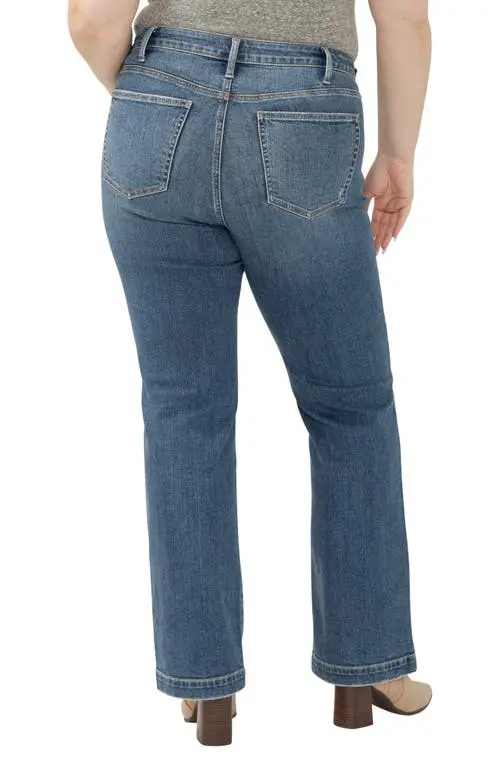 SILVER JEANS CO. Avery Curvy Relaxed Straight Leg Trouser Jeans