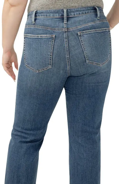 SILVER JEANS CO. Avery Curvy Relaxed Straight Leg Trouser Jeans