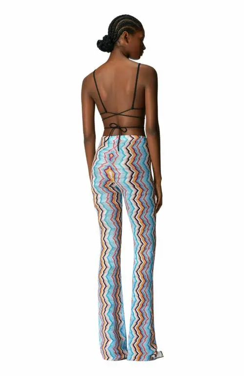 Missoni Straight-leg Viscose Pants - Multicoloured