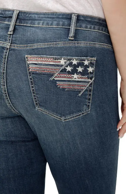 SILVER JEANS CO. Curvy Mid-rise Capri Jeans