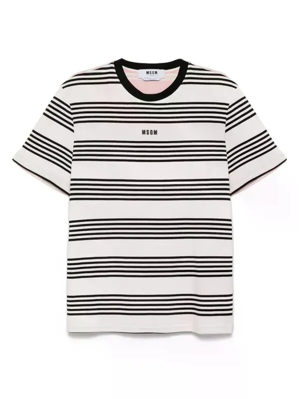 MSGM Striped T-shirt