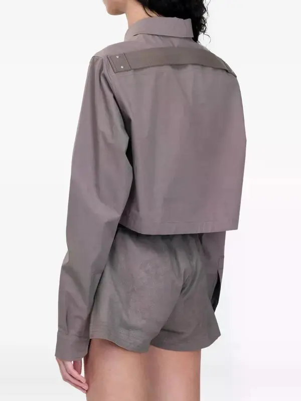 Rick Owens Cropped Shirt Jacket