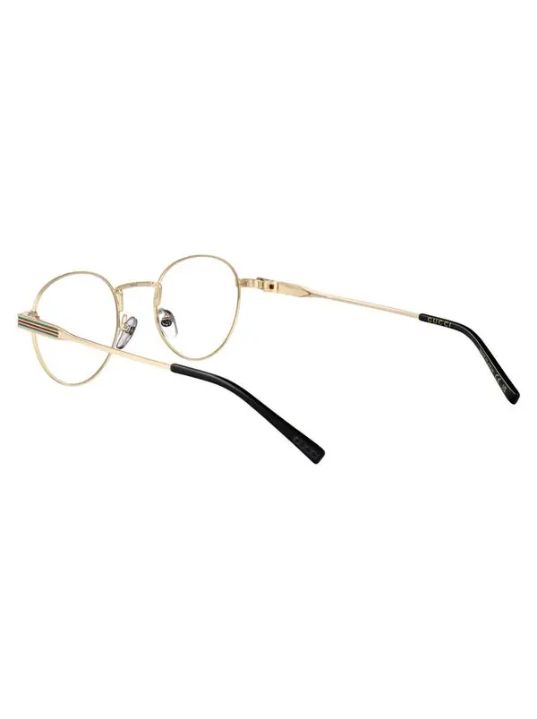 Gucci Optical Eyeglasses - Gold-gold-transparent