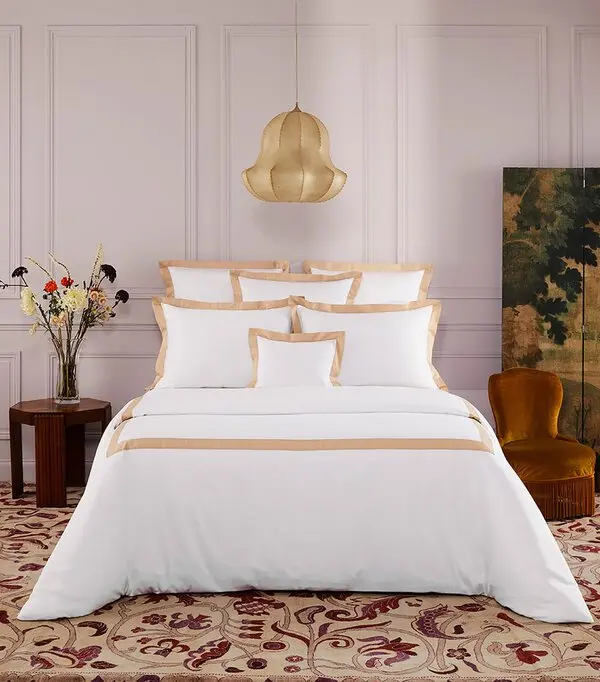 YVES DELORME Linea Dune Super King Duvet Cover - Beige