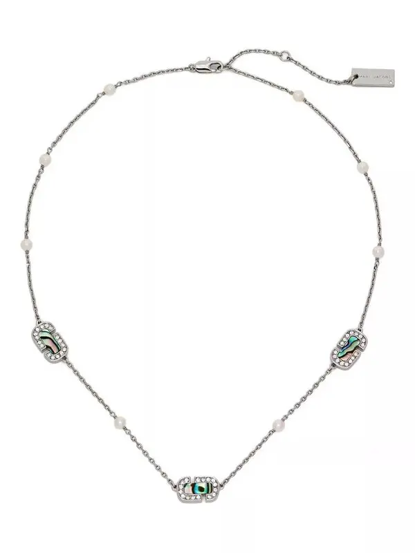 Marc Jacobs The Abalone Chain Necklace - Silver